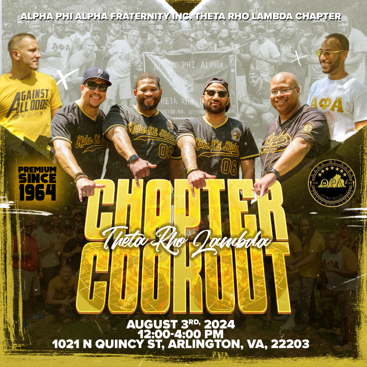 Chapter Cookout 2024 - Theta Rho Lambda Chapter of Alpha Phi Alpha Fraternity, Inc.