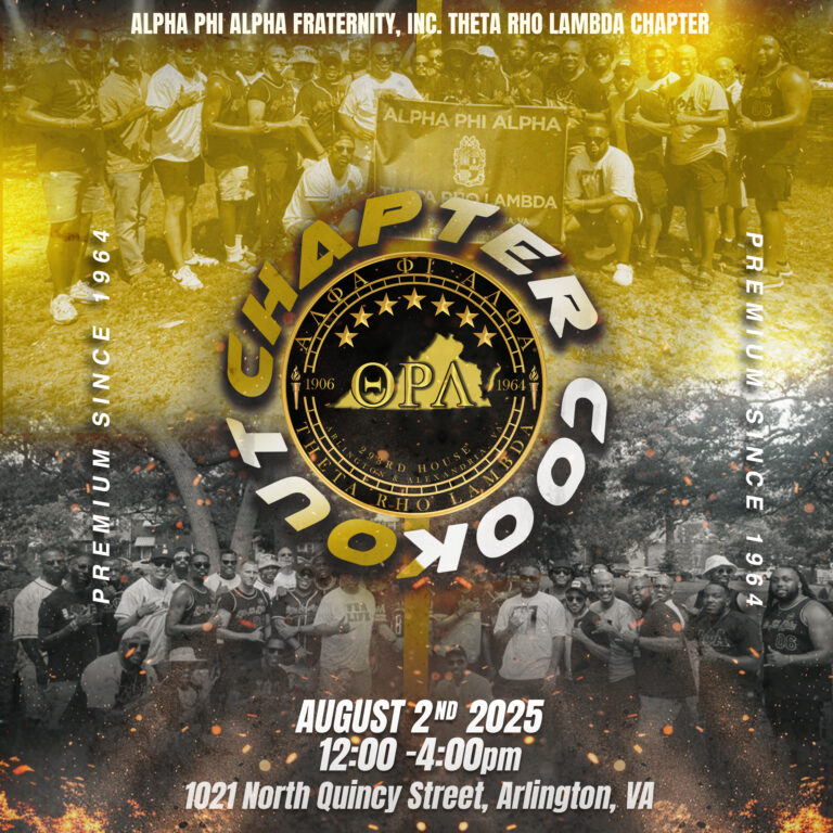 Chapter Cookout 2025 - Theta Rho Lambda Chapter of Alpha Phi Alpha ...